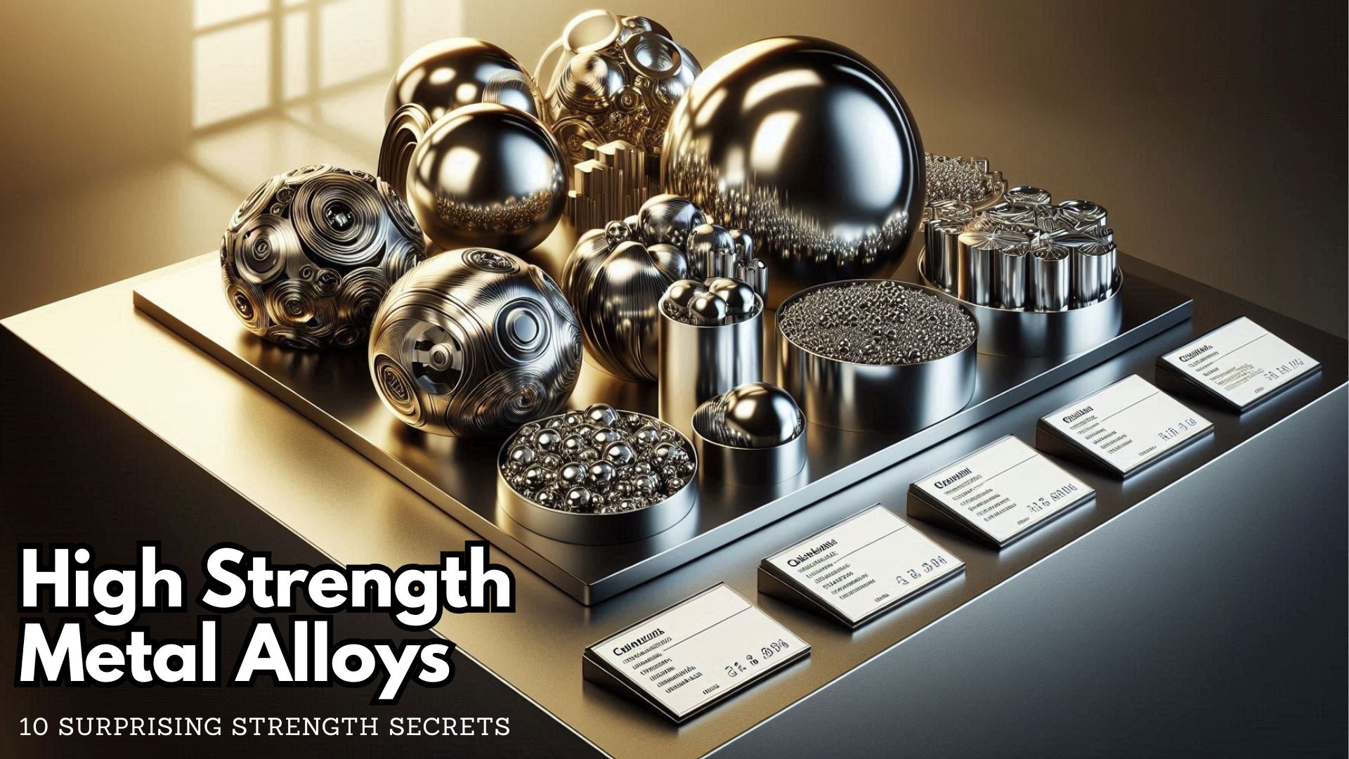 High Strength Metal Alloys: 10 Surprising Strength Secrets