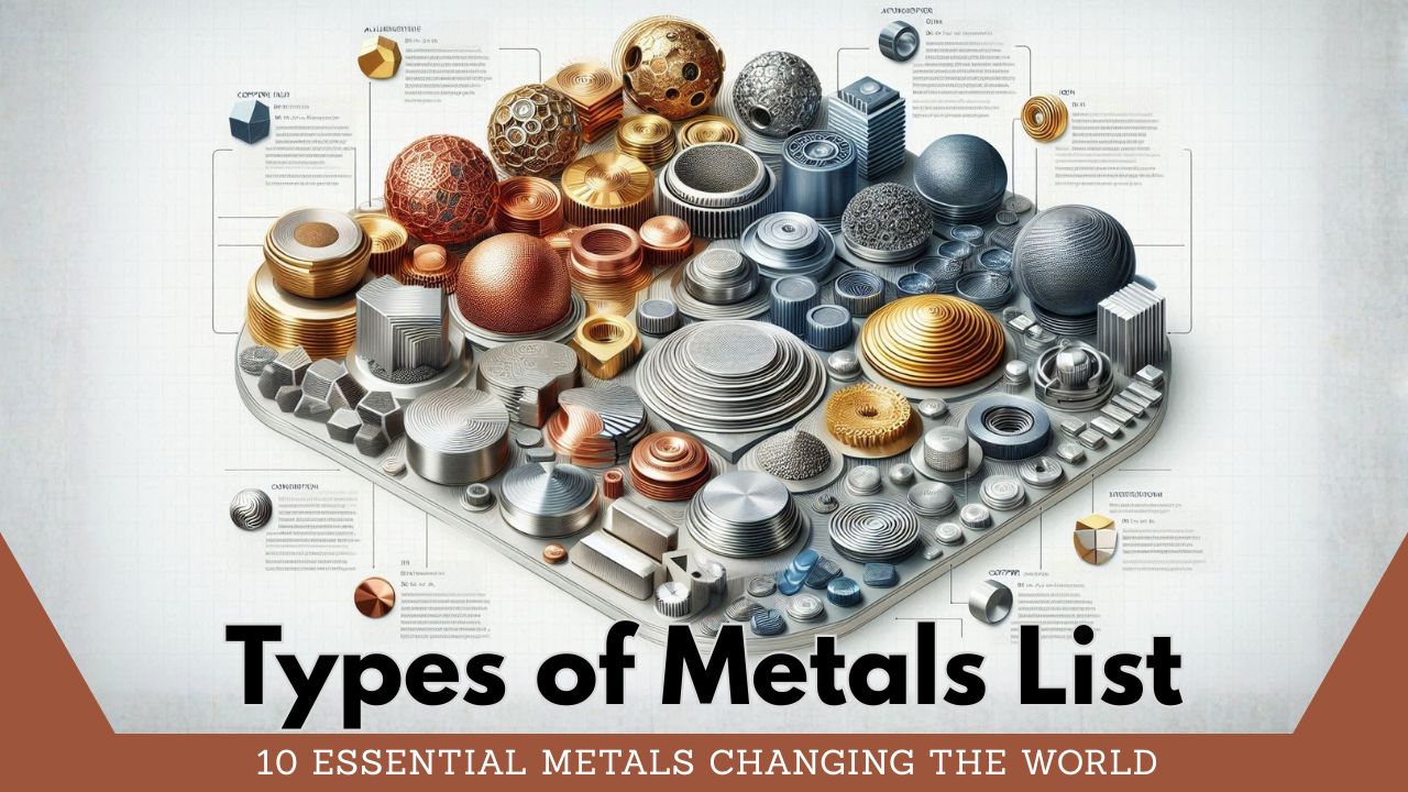 Types of Metals List: 10 Best Metals Changing the World